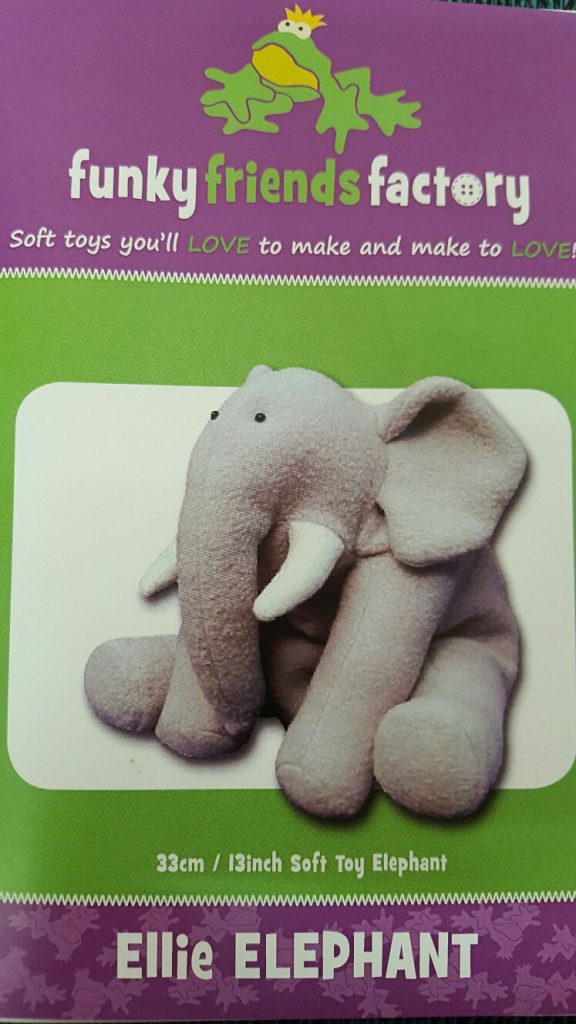 Funky Factory Ellie Elephant - The Quilting Room